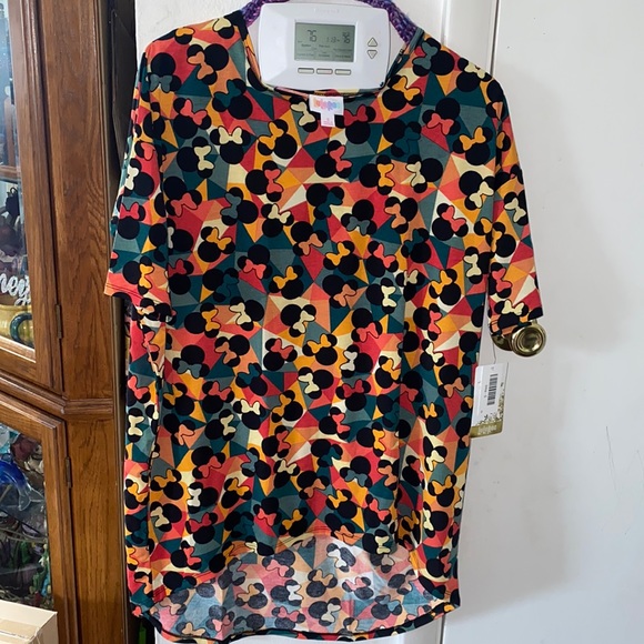 LuLaRoe | Tops | Nwt Lularoe Irma Disney Minnie Mouse Shirt Size Sm ...